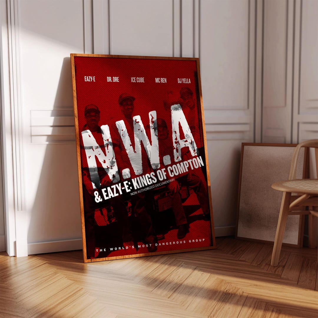 NWA Poster | Concert Poster | Album Poster Print | Album Cover Poster ...