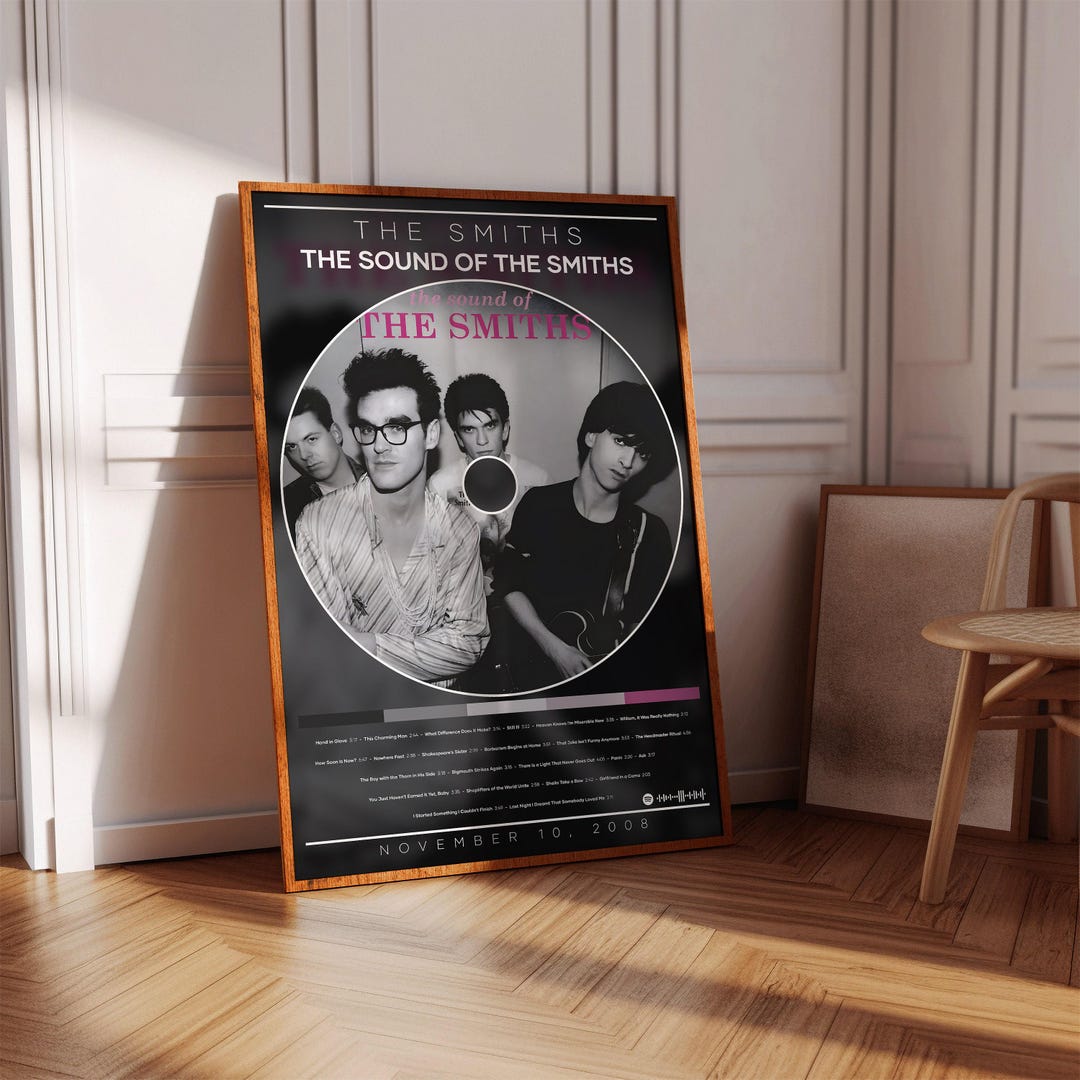 The Smiths Poster | the Sound of the Smiths Poster | Album Poster Print ...