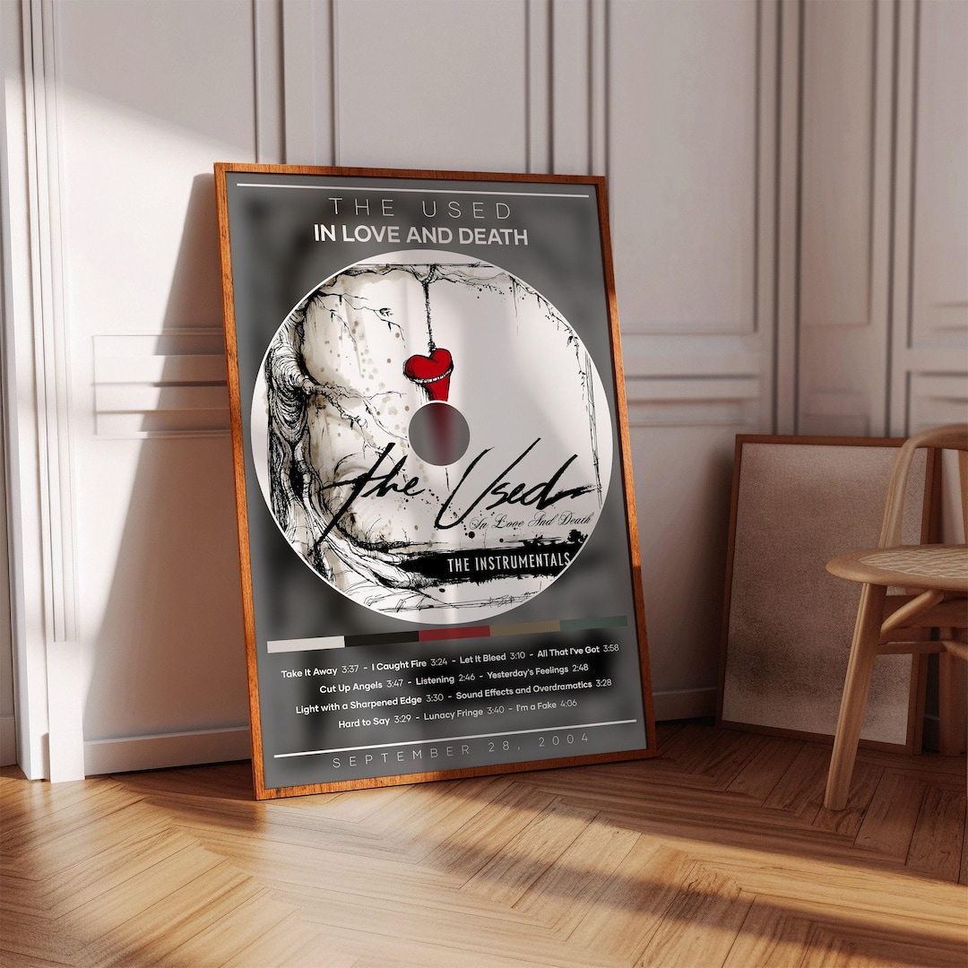 The Used Poster | in Love and Death Poster | Album Poster Print | Album ...