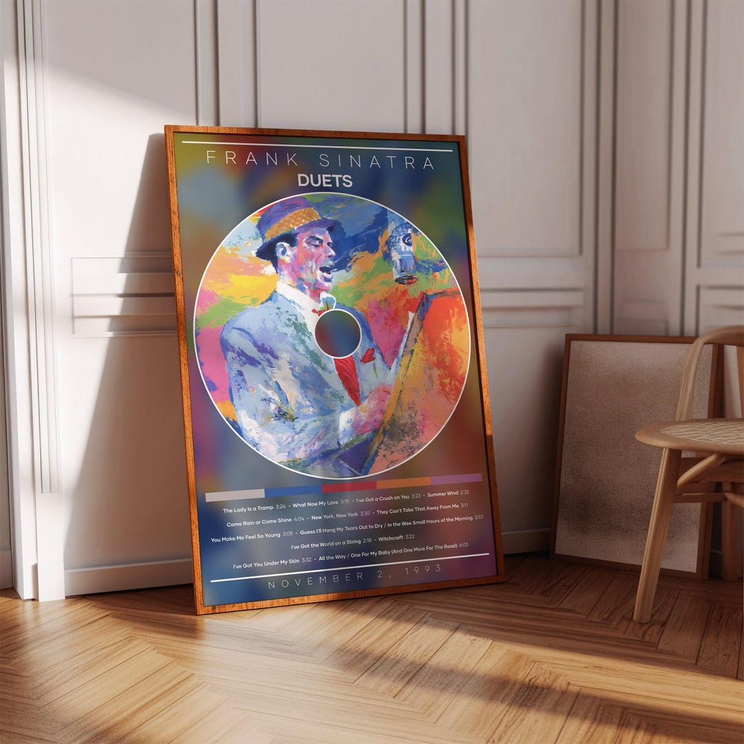 Frank Sinatra Poster | Duets Poster | Album Poster Print | Album Cover ...