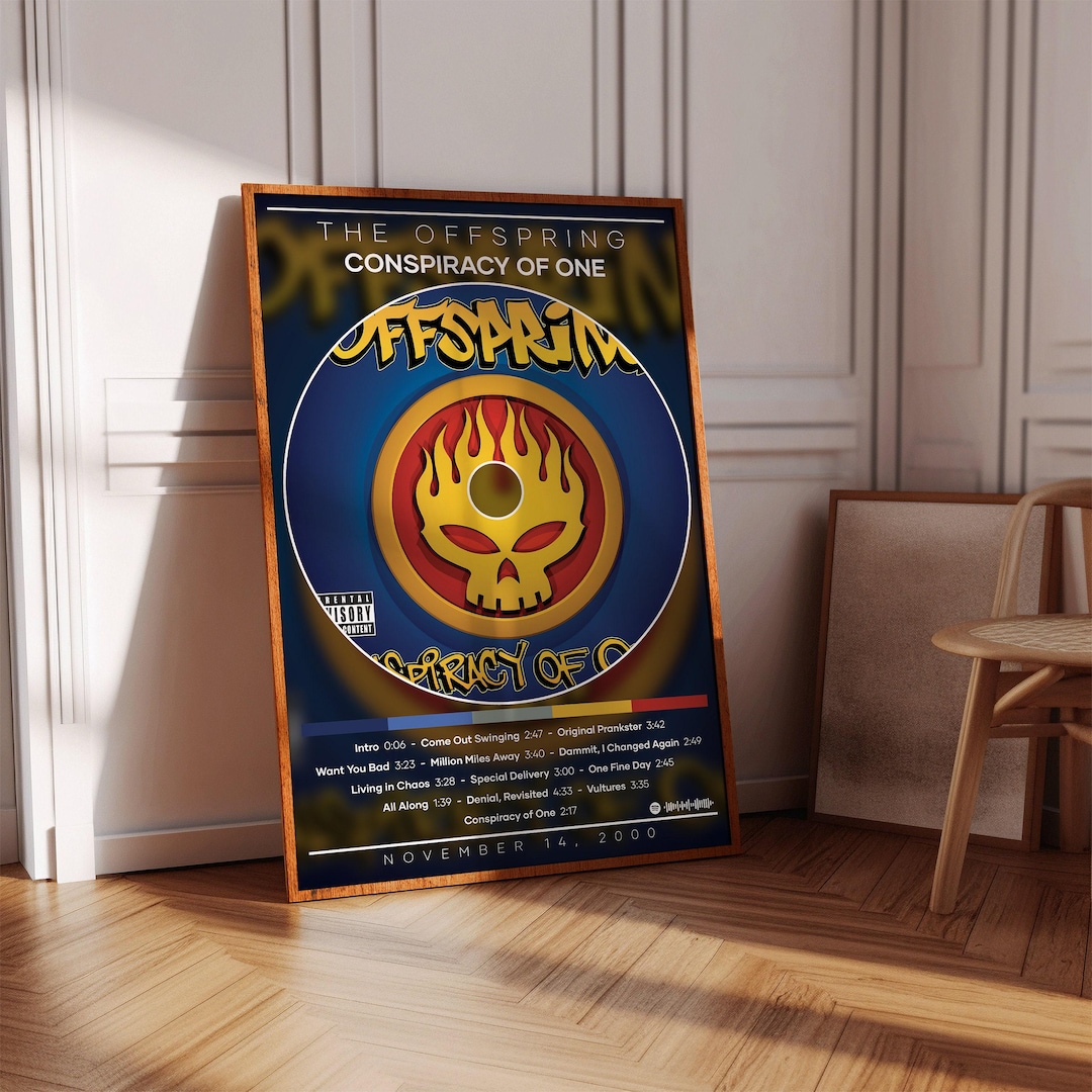 The Offspring Poster | Conspiracy of One Poster | Album Poster Print ...
