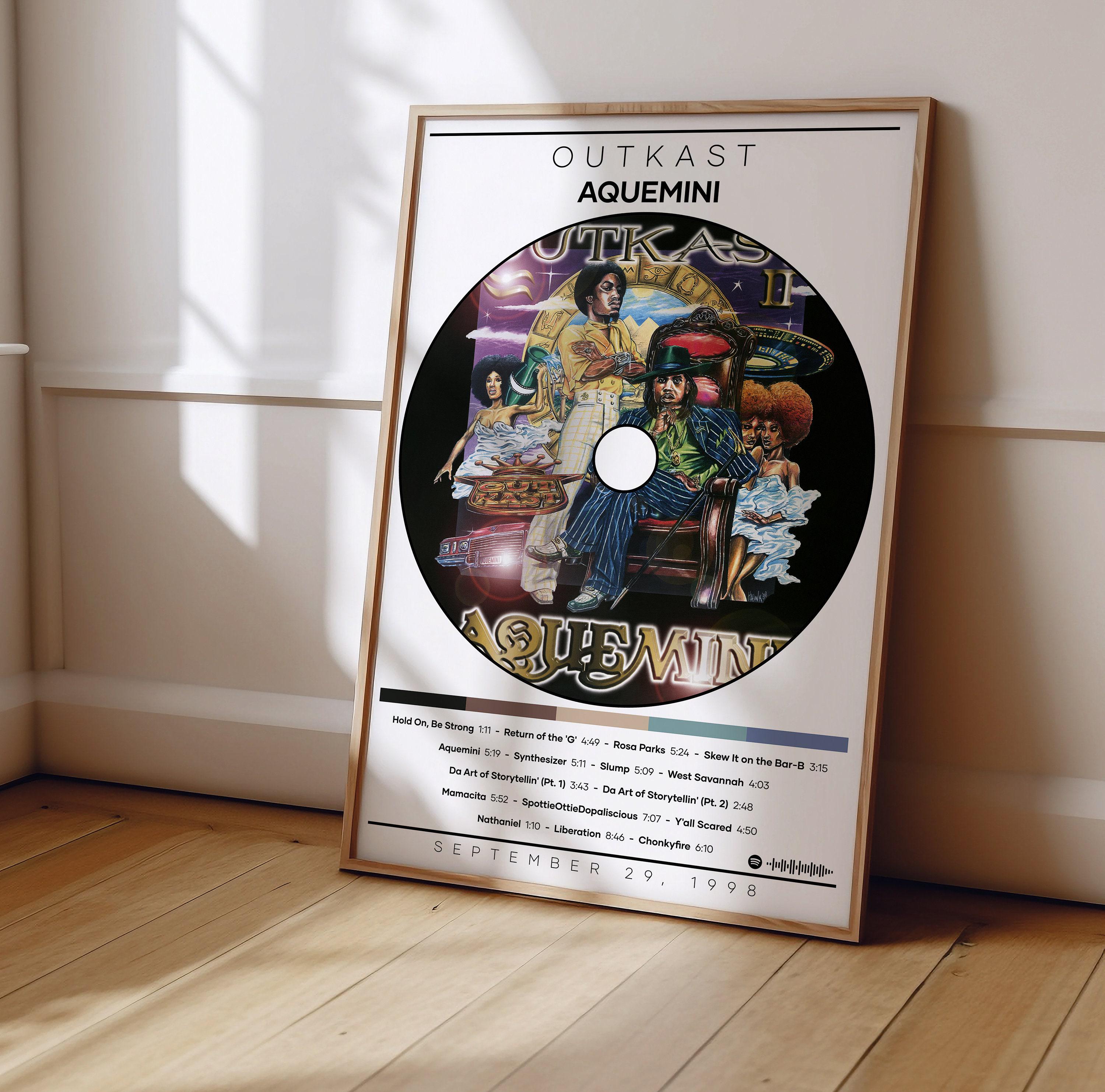 Outkast Poster Aquemini Poster Album Poster Print Album Cover Poster ...