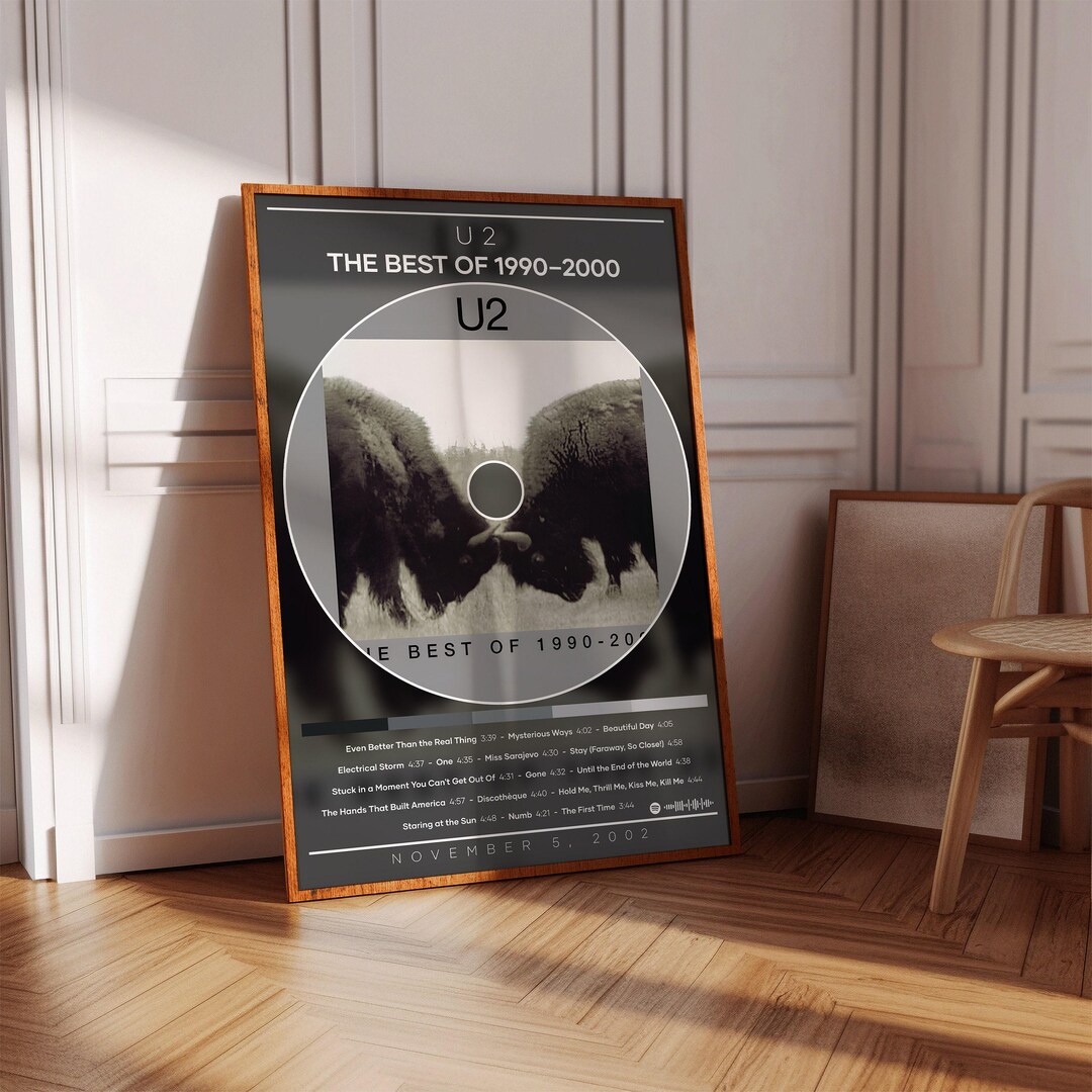 U2 Poster | the Best of 1990–2000 Poster | Album Poster Print | Album ...