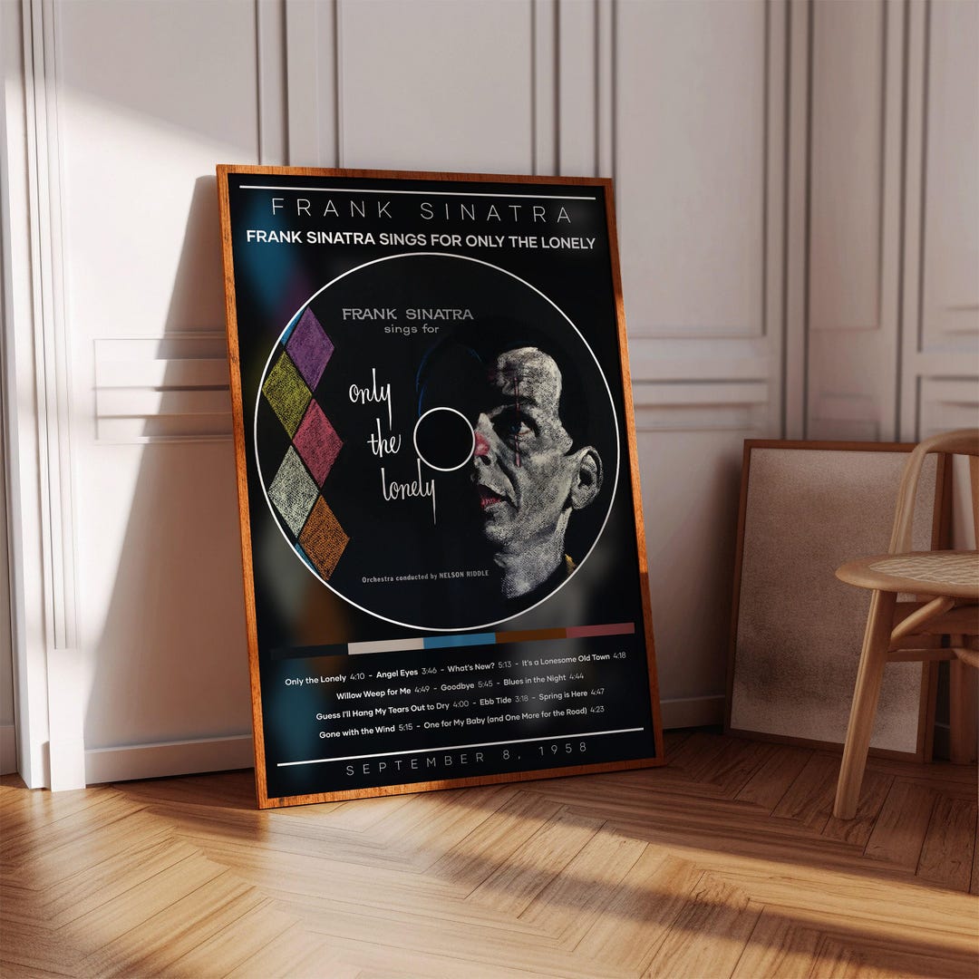 Frank Sinatra Poster | Frank Sinatra Sings for Only the Lonely Poster ...