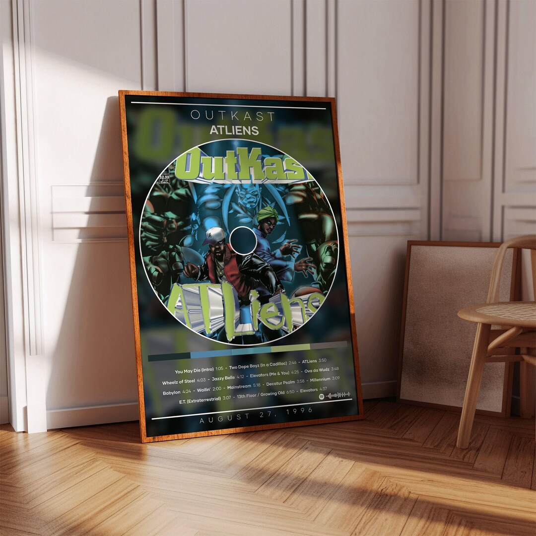 Outkast Poster Atliens Poster Album Poster Print Album Cover Poster Rap ...