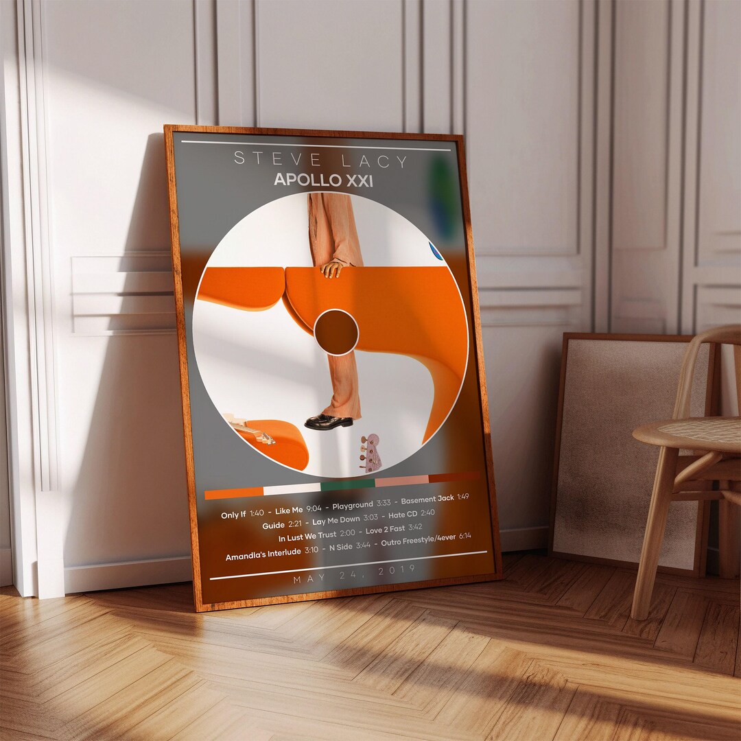 Steve Lacy Poster | Apollo XXI Poster | Album Poster Print | Album ...