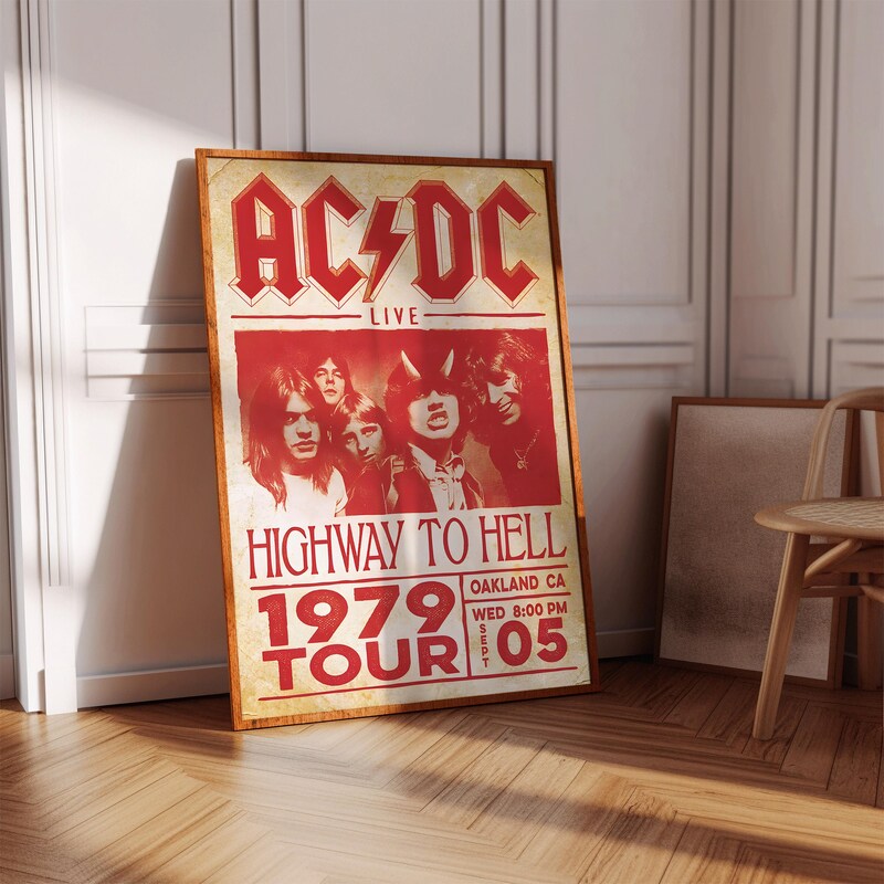 Rock Concert Posters - Etsy
