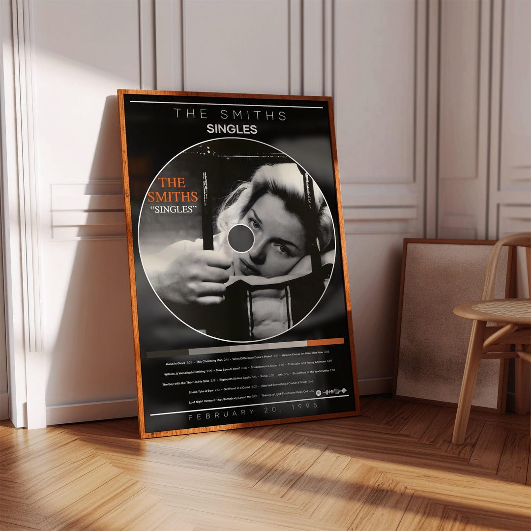 The Smiths Poster | Singles Poster | Album Poster Print | Album Cover ...