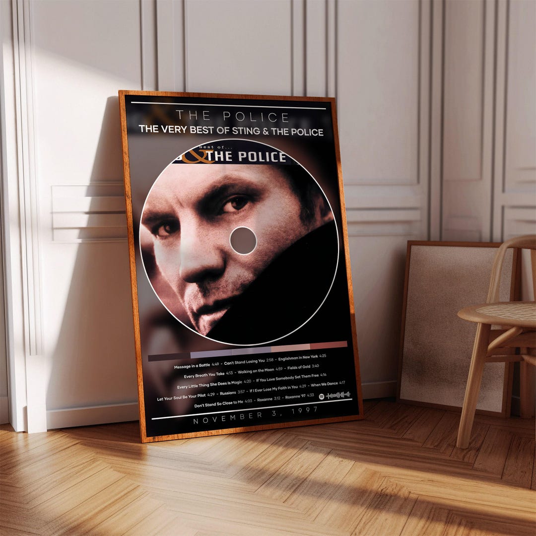 The Police Poster | the Very Best of Sting & the Police Poster | Album ...
