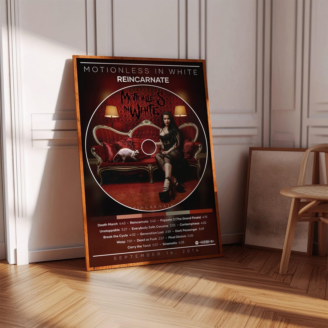 Motionless in White Poster | Reincarnate Poster | Album Poster Print ...