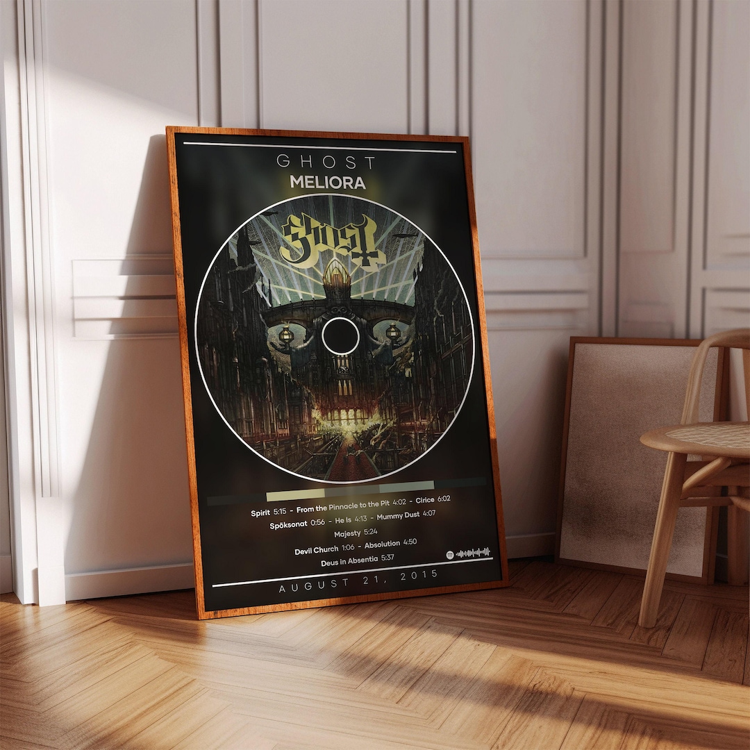 Ghost Poster | Meliora Poster | Album Poster Print | Album Cover Poster ...