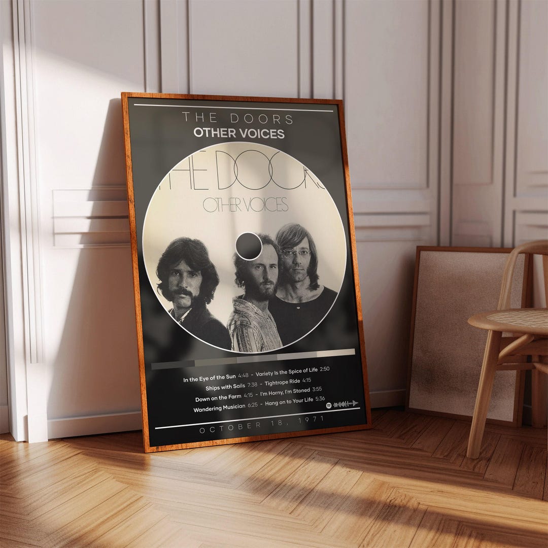The Doors Poster | Other Voices Poster | Album Poster Print | Album ...