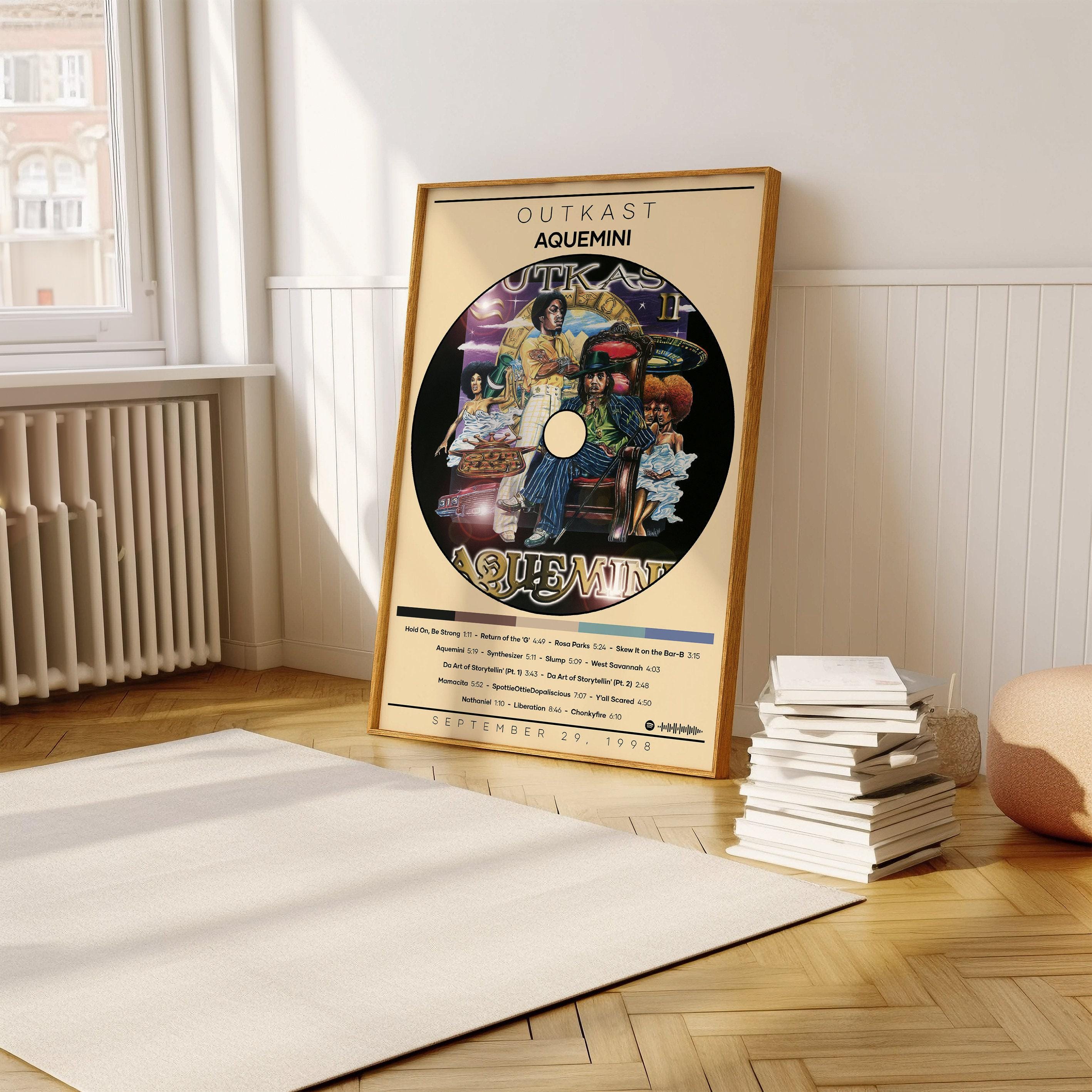 Outkast Poster Aquemini Poster Album Poster Print Album Cover Poster ...