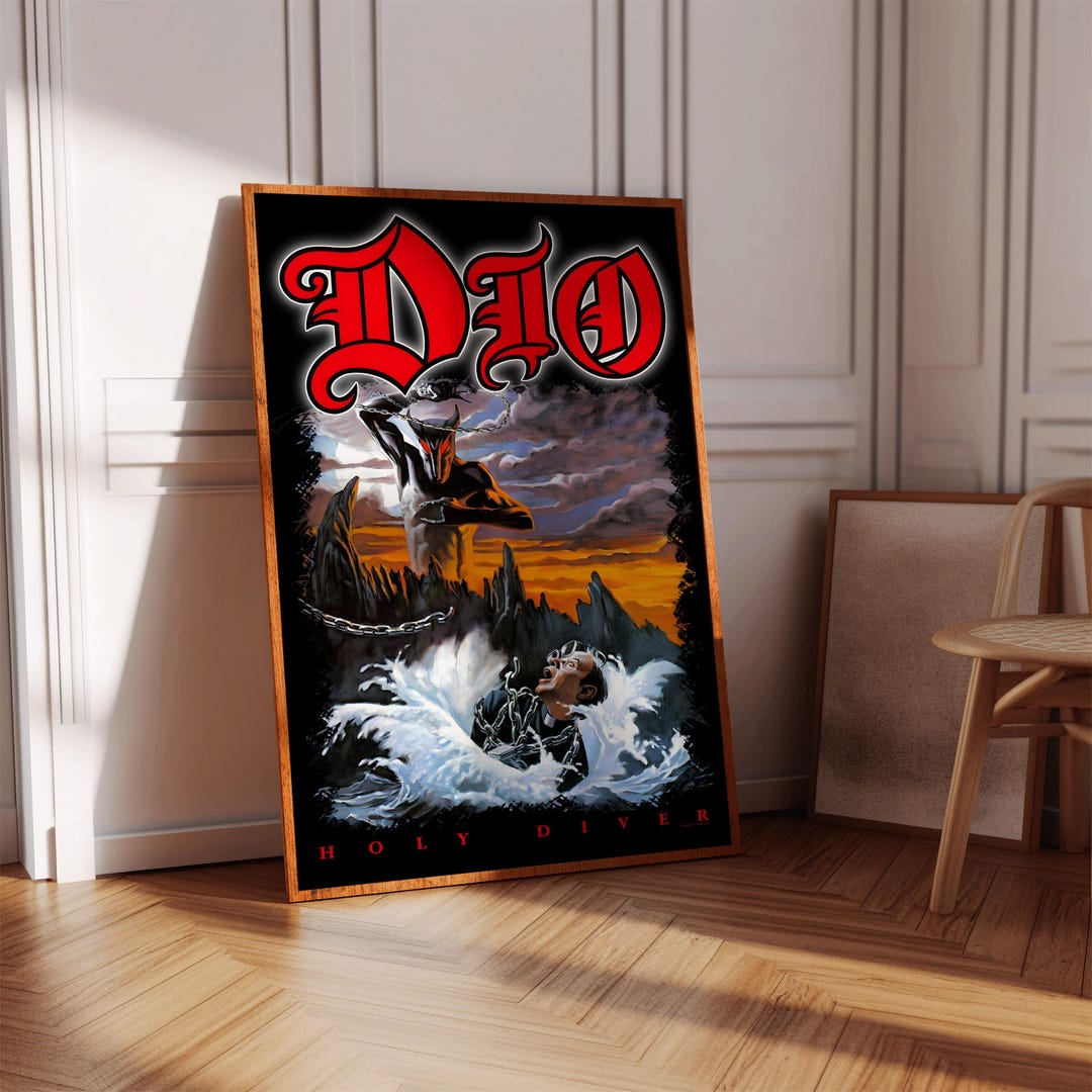 Dio Poster | Concert Poster | Album Poster Print | Album Cover Poster ...