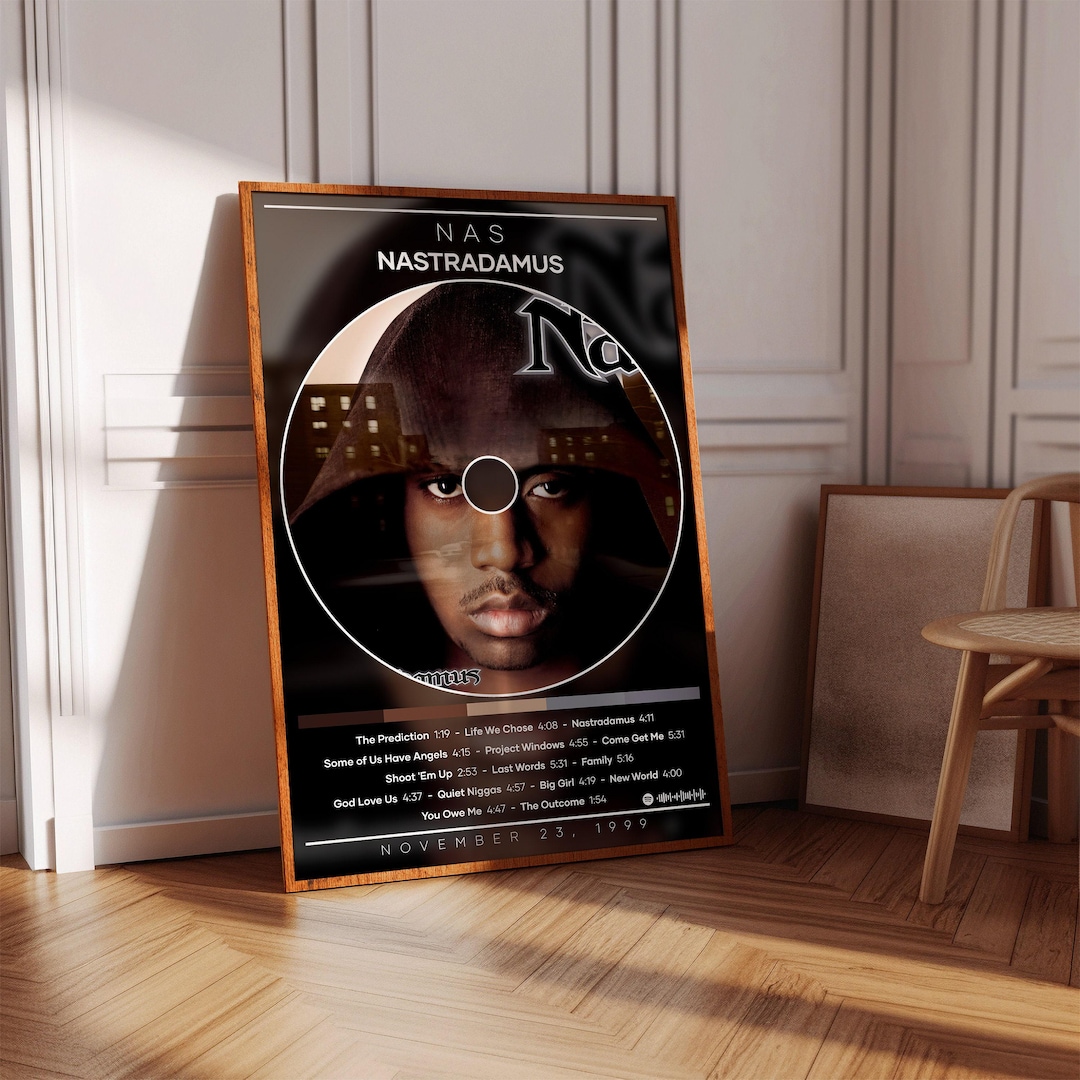 Nas Poster | Nastradamus Poster | Album Poster Print | Album Cover ...