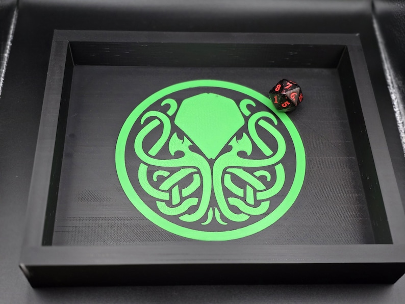 3D Printed Dice Tray | Dungeons & Dragons, Call of Cthulhu, or ...