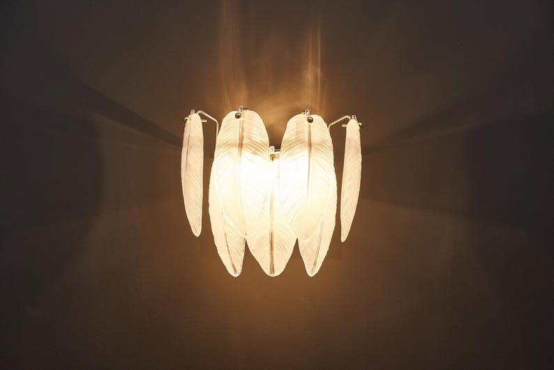 Modern Electroplated Gold Wall Lamp | Elegant Glass Sconce With Gold ...