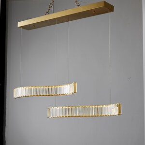 Luxury Chrome Titanium Chandelier Modern Stainless Steel and Iron ...