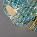 Vintage Sconce Blue Copper+glass Wall Lamp - Etsy