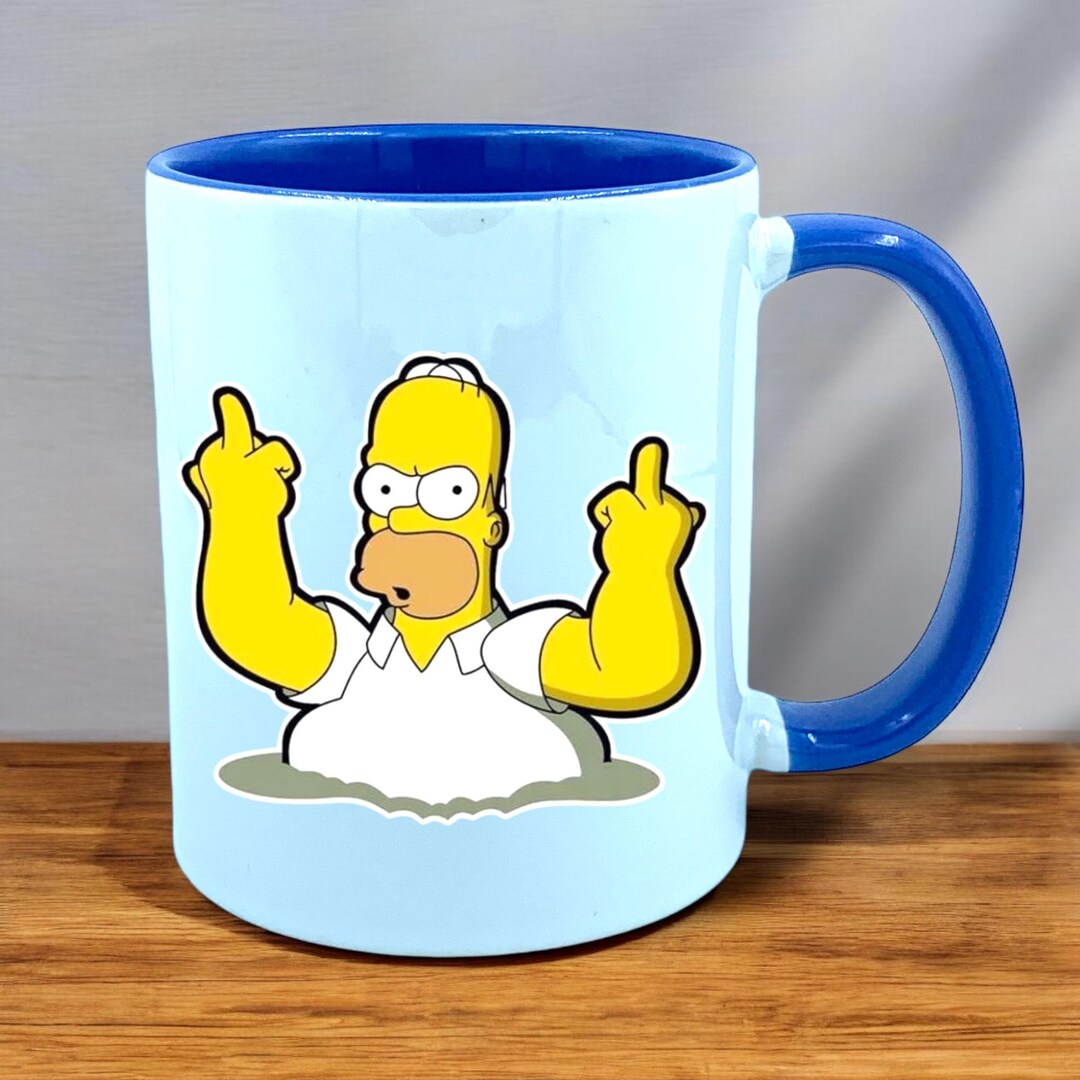 Simpsons Mug, Simpsons Gift, Fucking Simpson, Funny Simpson, Valentines ...