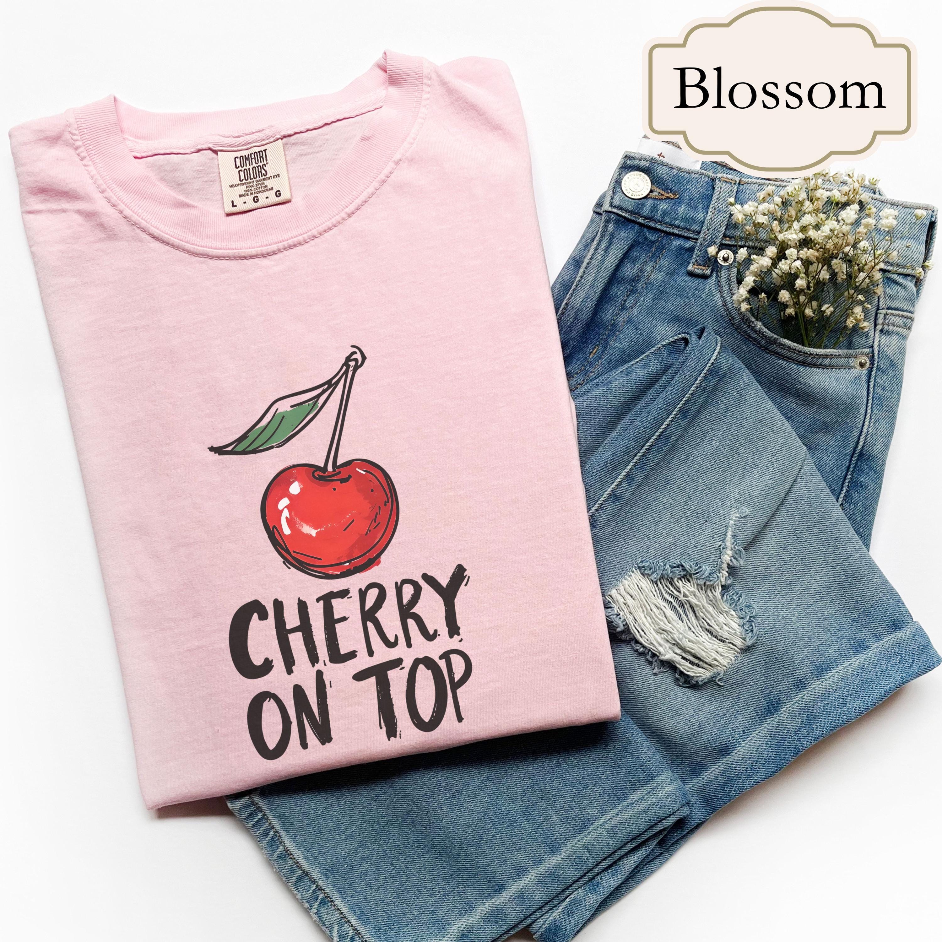 Y2K Cherry Bomb T-shirt: Mon Cheri Fruit Graphic Tee - Etsy