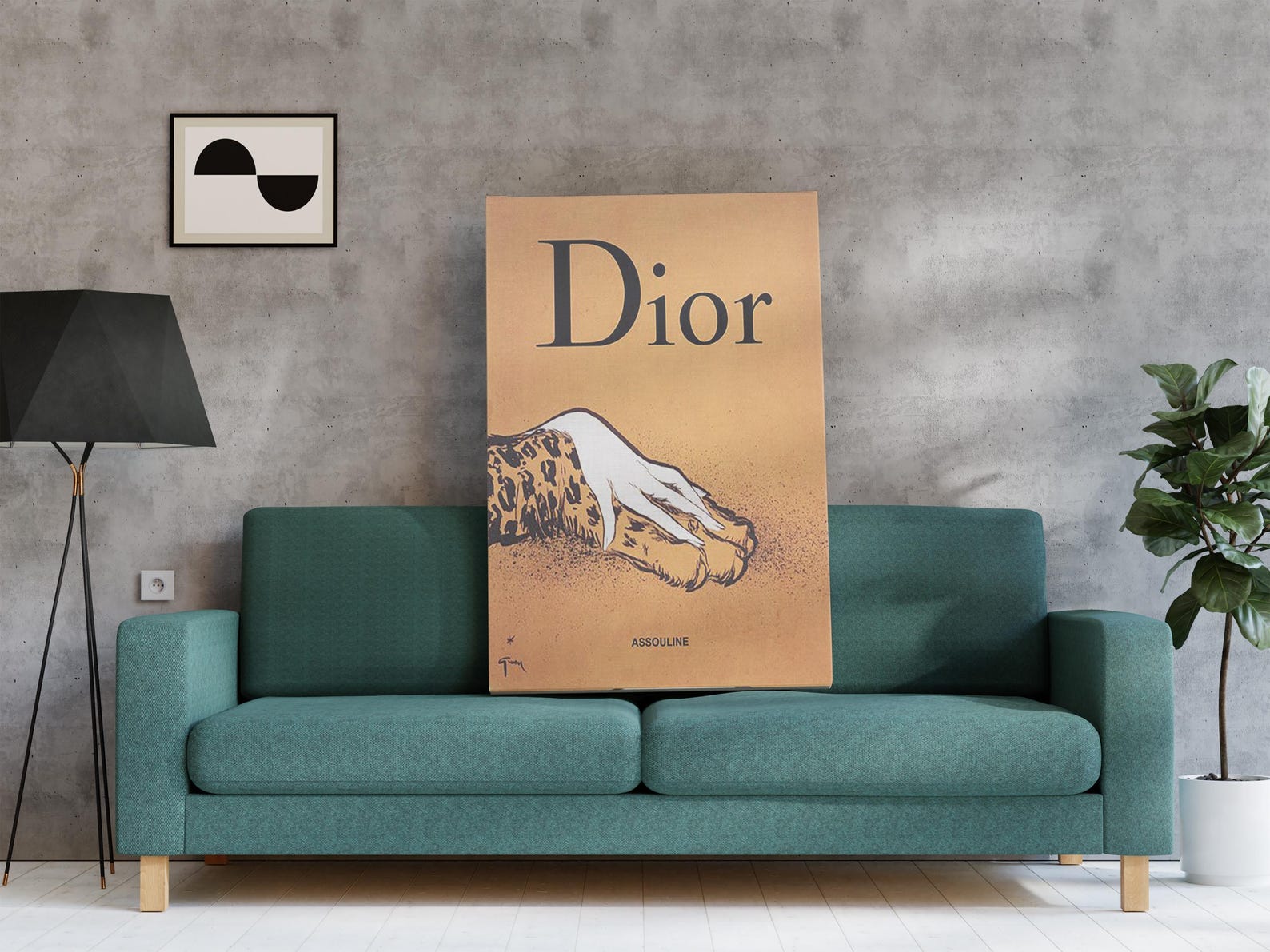 Dior Poster, Dior Canvas, Dior Art, Wall Decor, Ready to Hang, Fashion ...