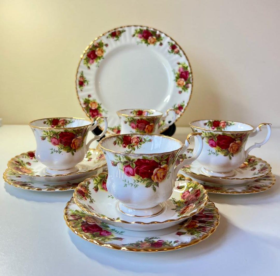 Royal Albert Old Country Roses Tea Set – Vintage English Bone China ...