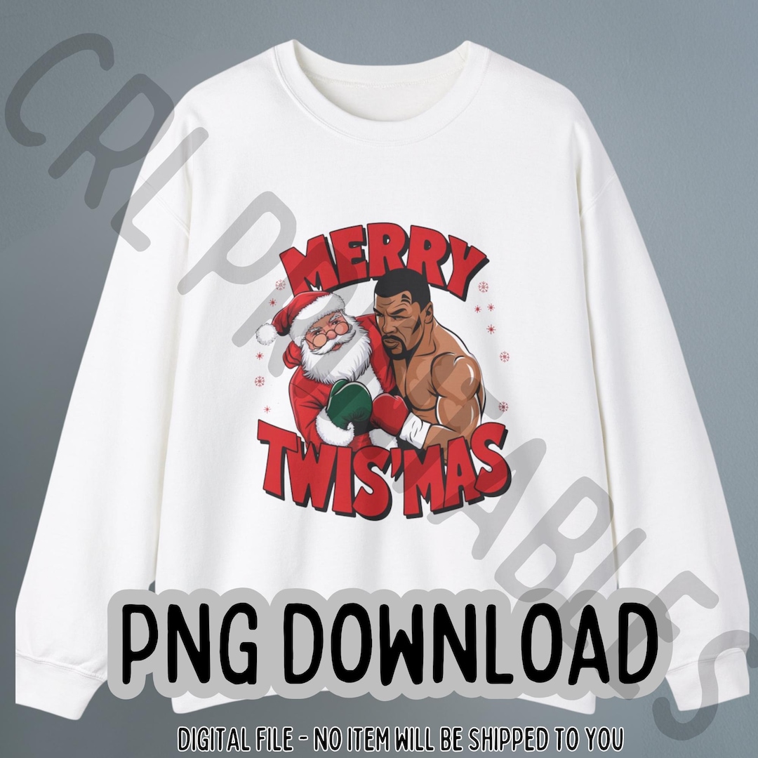 Mike Tyson Christmas Funny Christmas PNG Mike Tyson Shirt Holiday ...