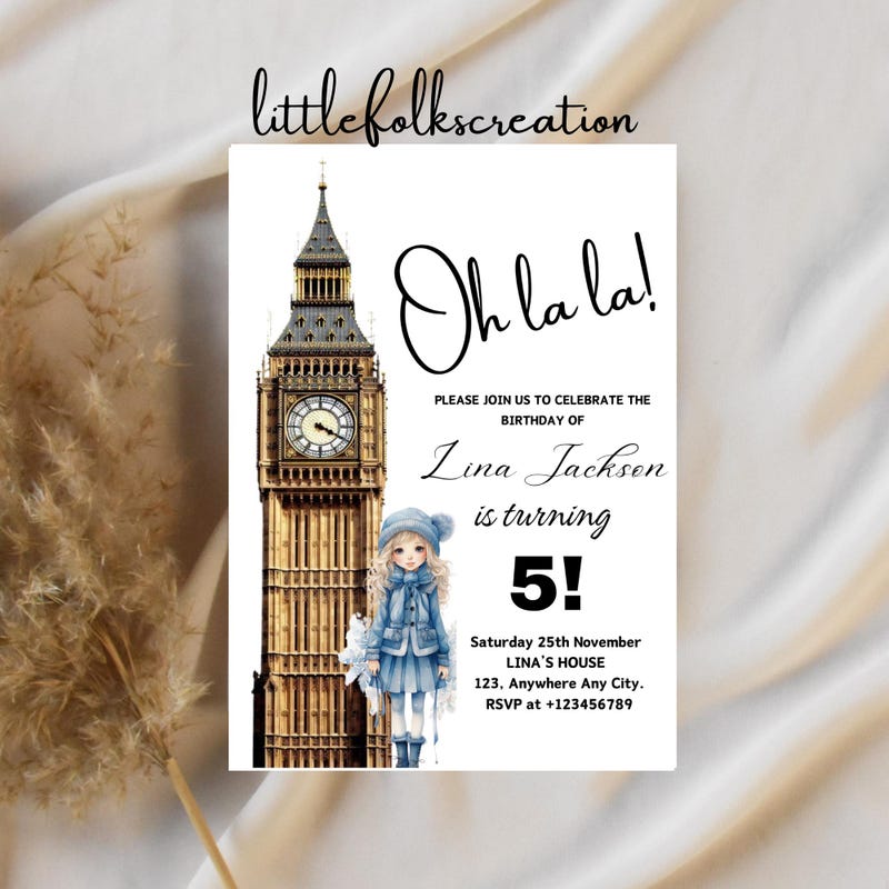 London Theme Party - Etsy