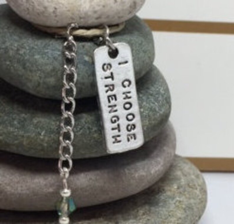 I Choose Strength Rock Cairn Strong Power Force Might - Etsy