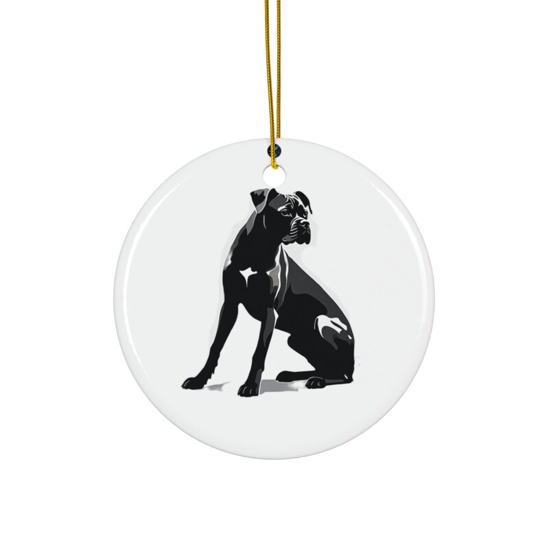 Boxer Dog Ornament - Etsy