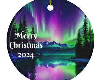 Northern Lights Ornament, Aurora Borealis Ornament, Sky Lights - Etsy