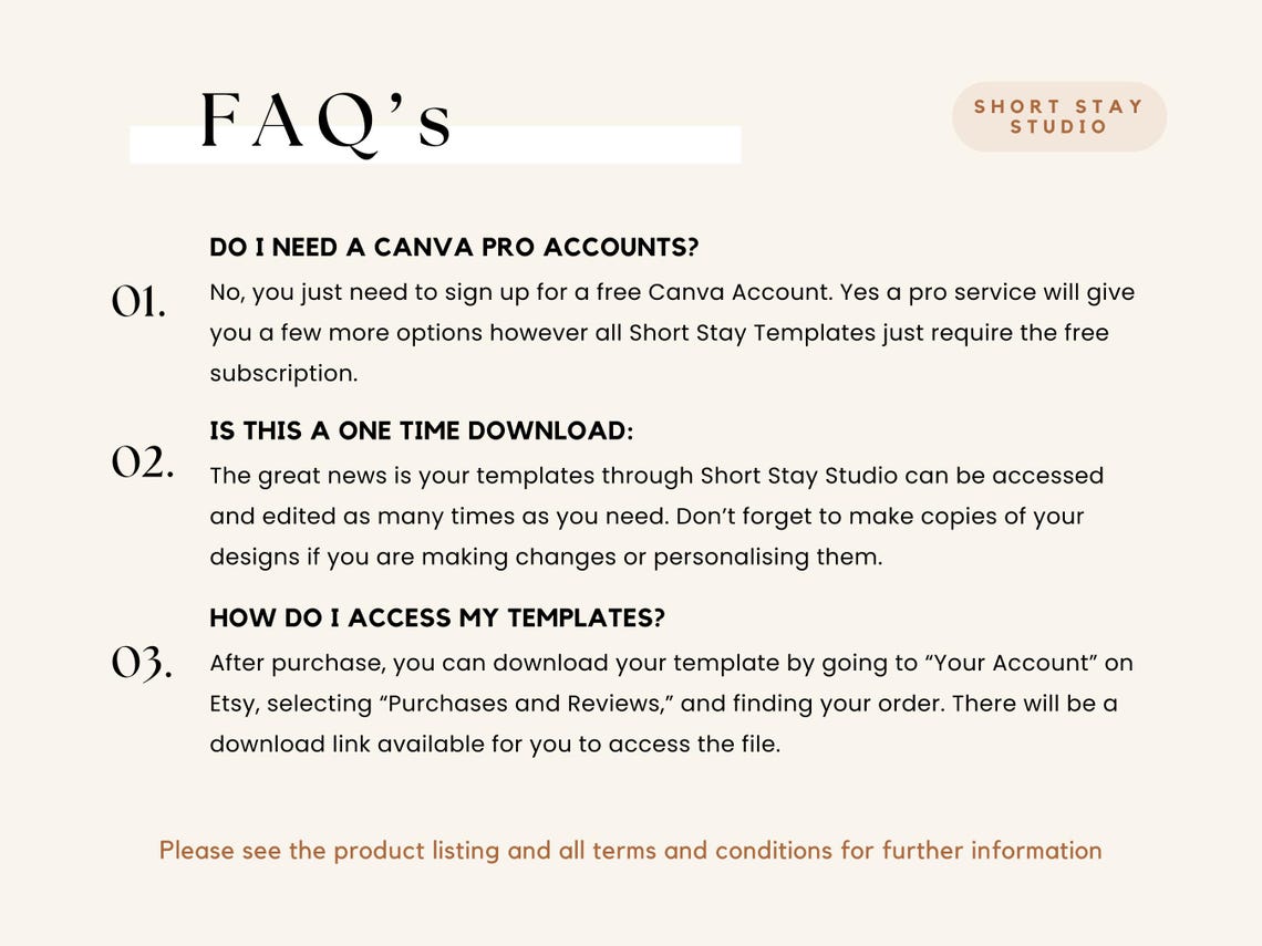 Welcome/thank You Card Template, Airbnb Welcome Card, Vacation Rental ...