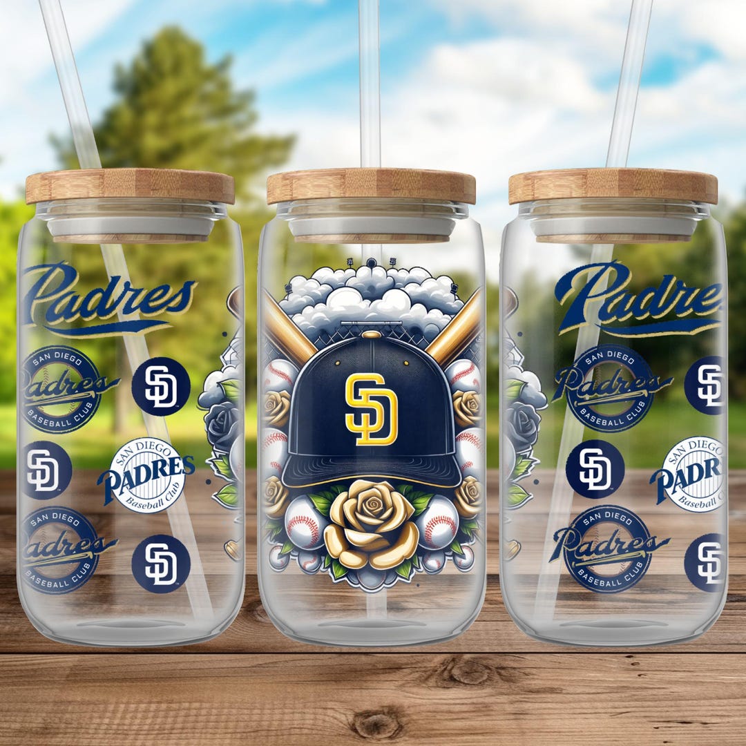 Baseball Teams 16oz Libby Glass Cup Wrap Png. - Etsy