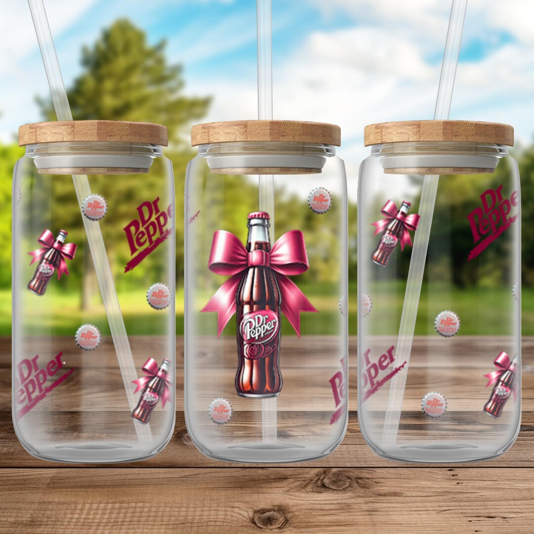 Soda Wrap, 16oz Glass Can Wrap PNG, Soda Can Design, Digital Download ...