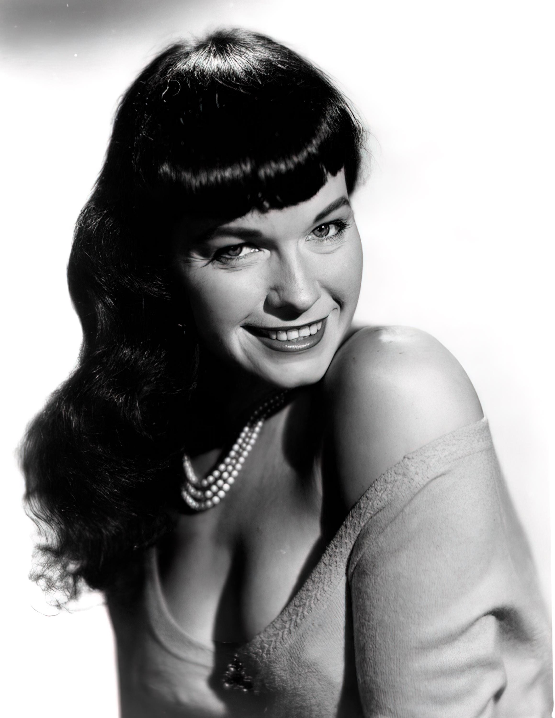 BPHS01 Bettie Page Black and White Headshots - Etsy