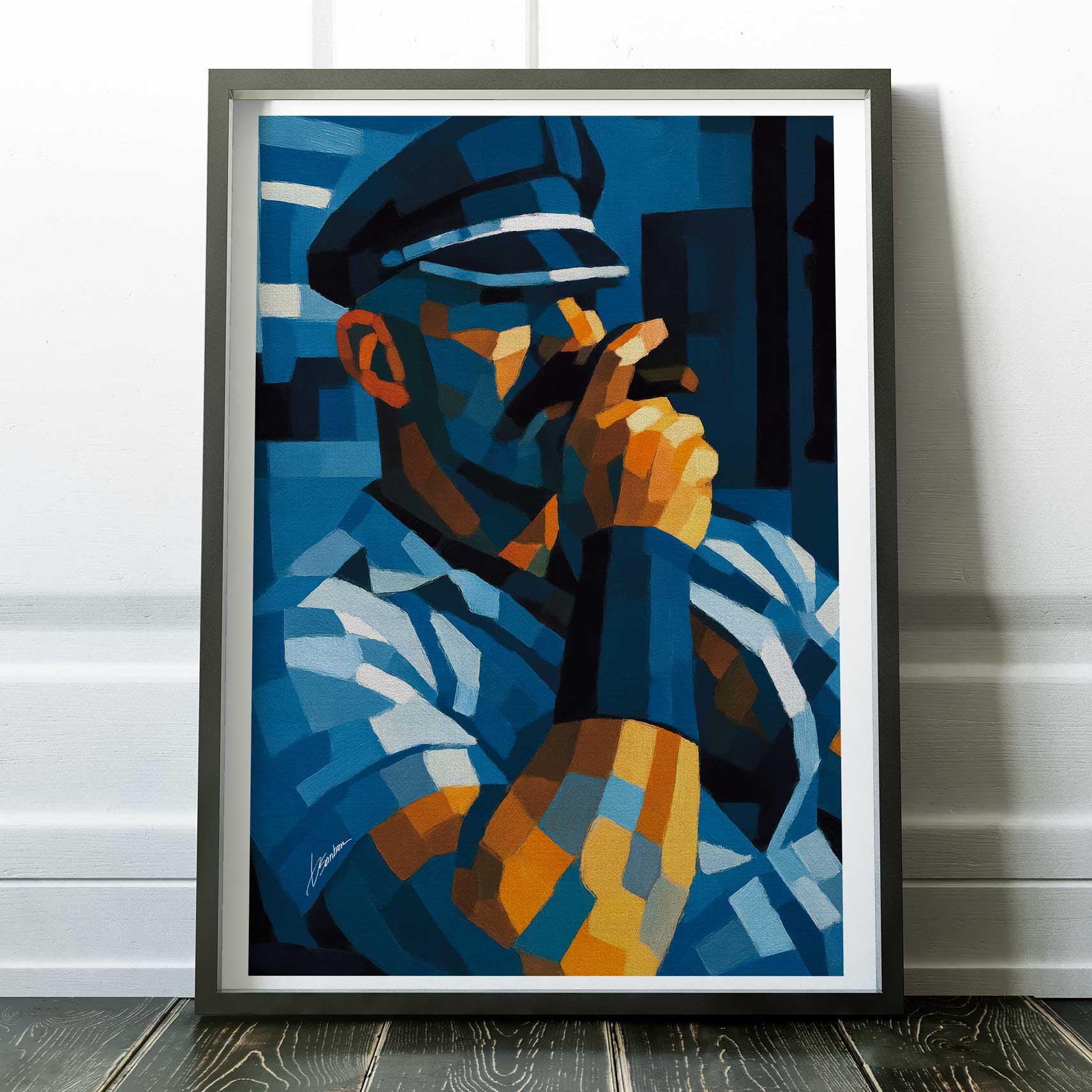 Leather Daddy Gay Art Print: Tom of Finland Style Queer Decor - Etsy