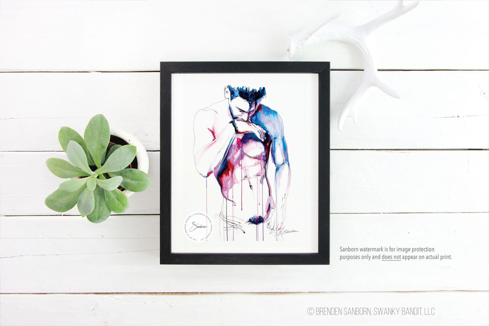 Shirtless Gay Male Drip Painting Art Print Giclee Art Drip - Etsy