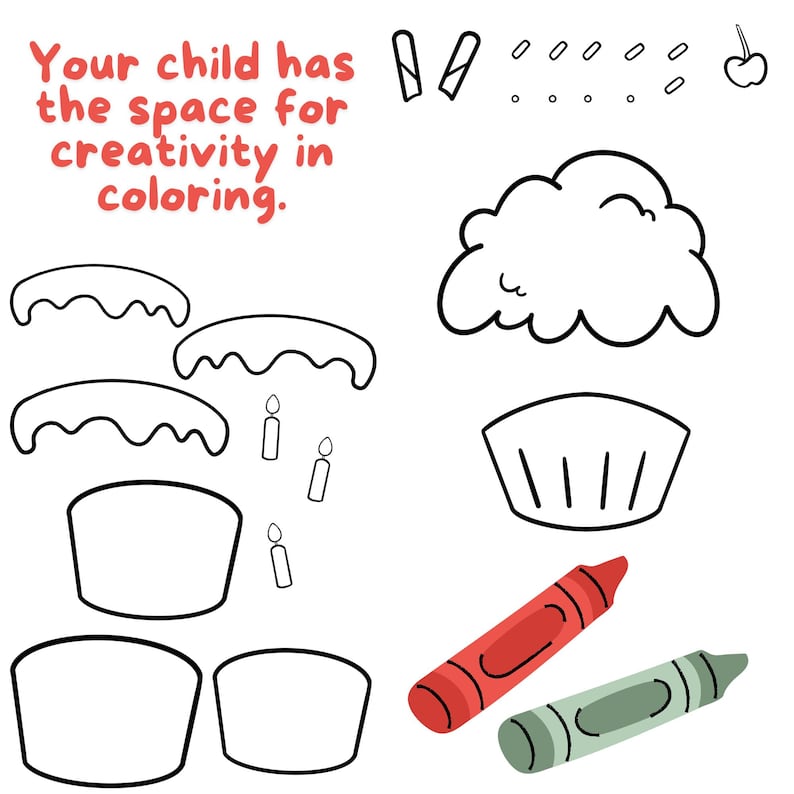 Cute Coloring Pages & Activities | Printable Color,cut and Paste ...