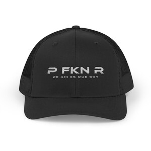 P FKN R Snapback Trucker Cap, Bold Puerto Rican Pride Hat in Multiple ...
