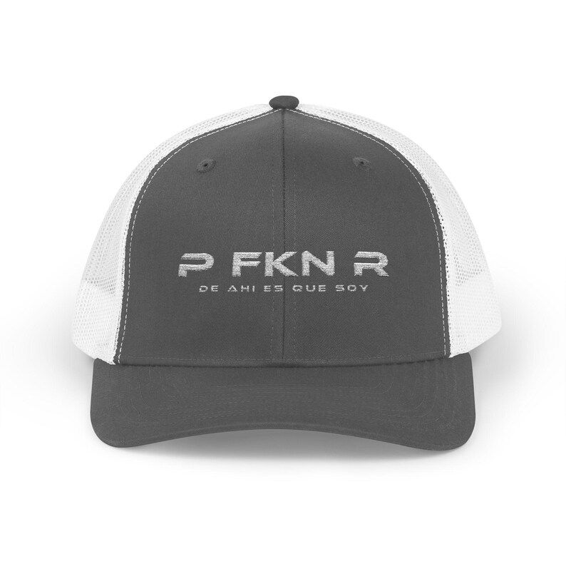 P FKN R Snapback Trucker Cap, Bold Puerto Rican Pride Hat in Multiple ...