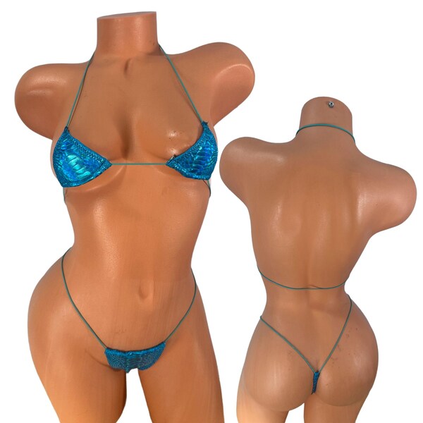 Micro Thong Bikini - Etsy