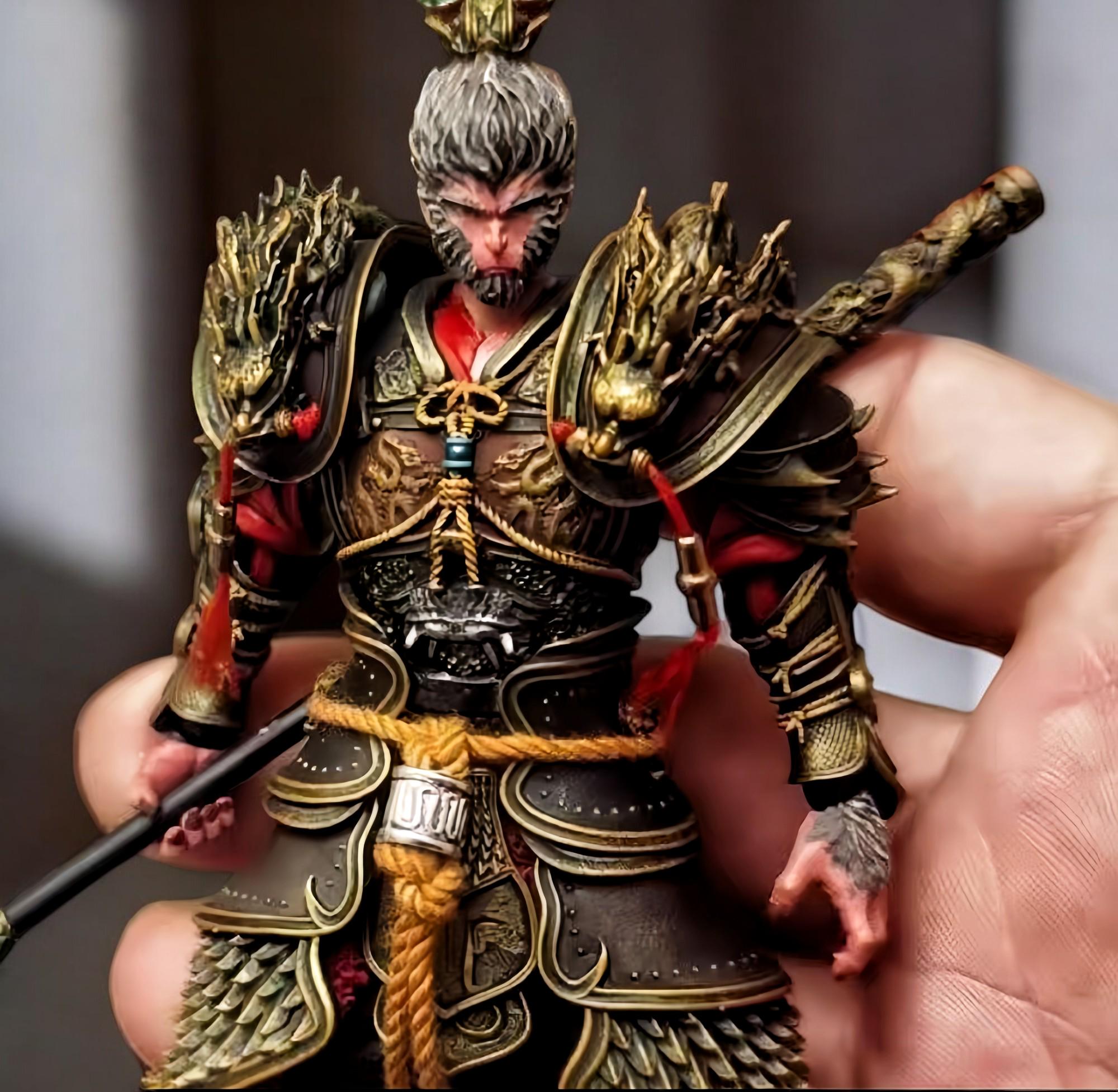 Black Myth Wukong Figur, Sun Wukong Figur Geschenk Black Myth: Wukong ...
