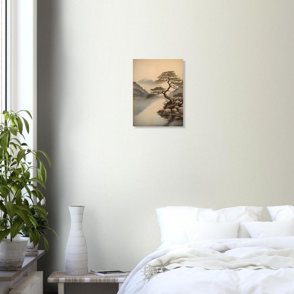 Japanese Tree Poster/wall Art | Vintage Look - Etsy