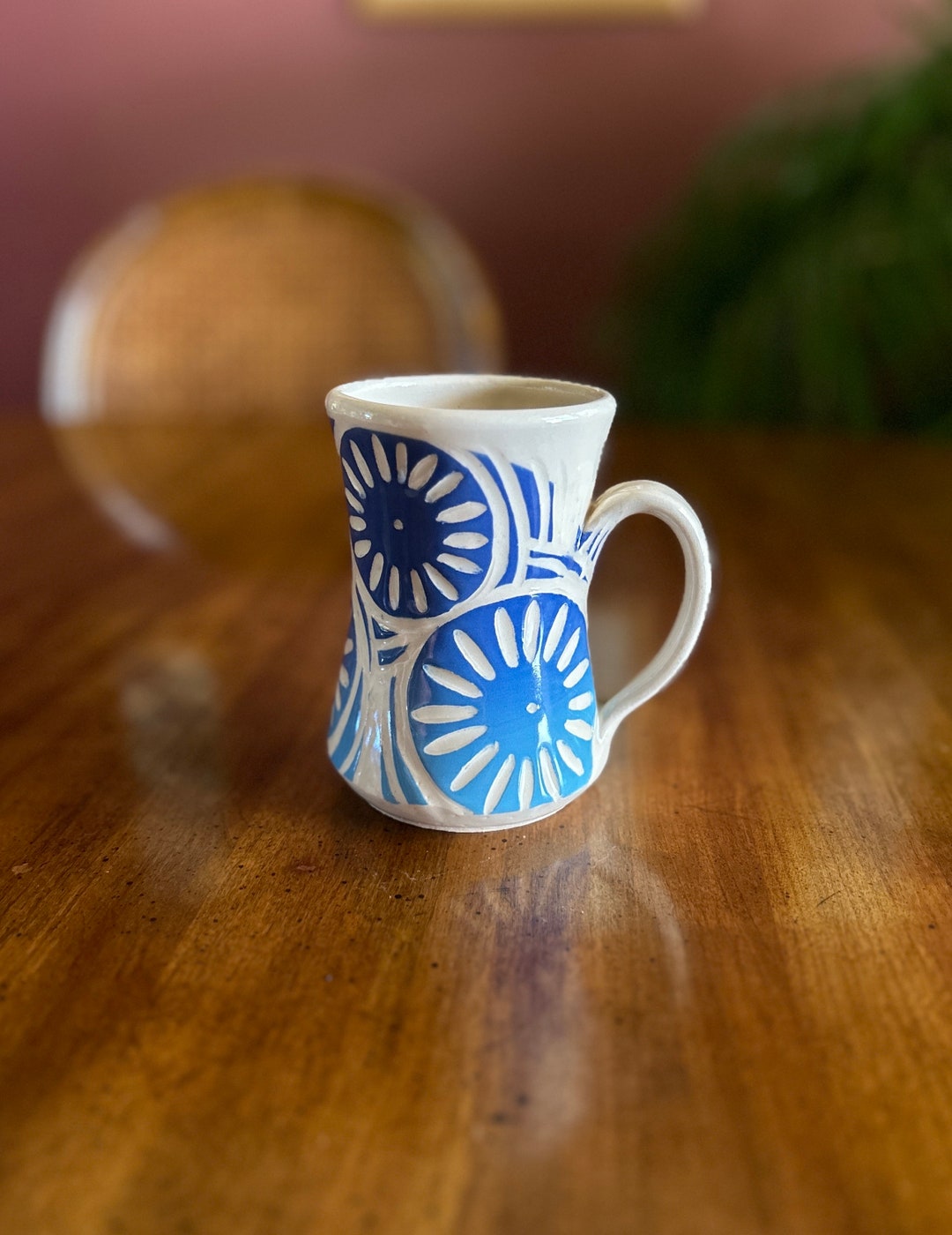 Small Madison Union Terrace Mug / Ombré Blue - Etsy