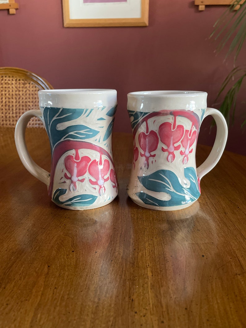 Bleeding Hearts Mug - Etsy