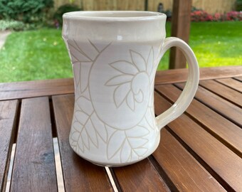 Sgraffito Mug | Etsy