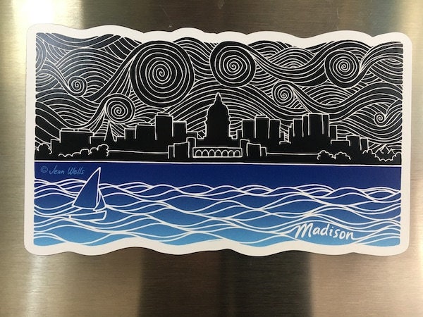 Sticker / Milwaukee & Madison - Etsy