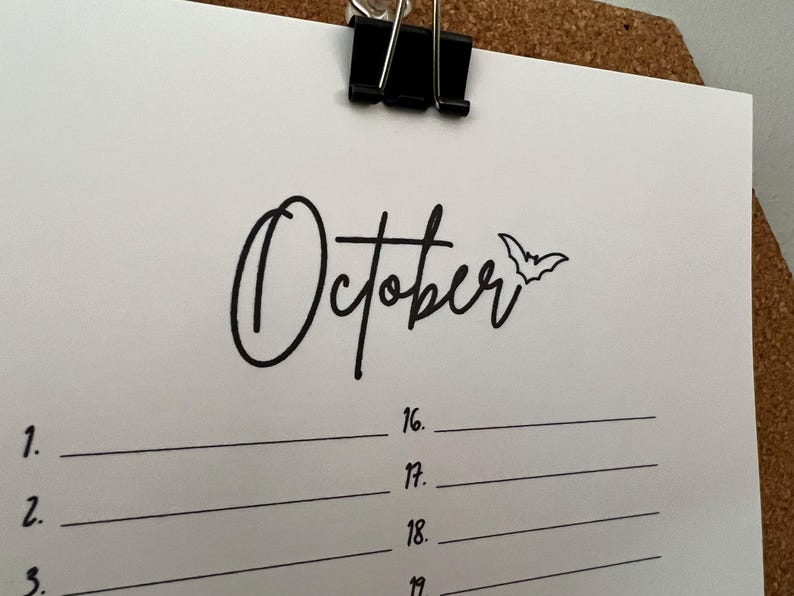 Printable Birthday and Anniversary Calendar. - Etsy