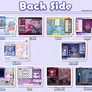 Hololive EN Myth/promise | 3D Foreground Acrylic Keychains - Etsy